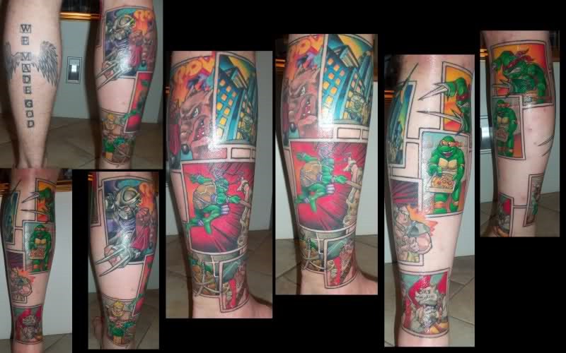 35 Amazing Comic Book Tattoos