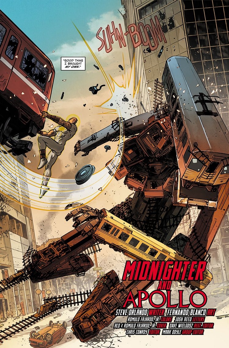 Preview Midnighter And Apollo 1 By Orlando And Blanco