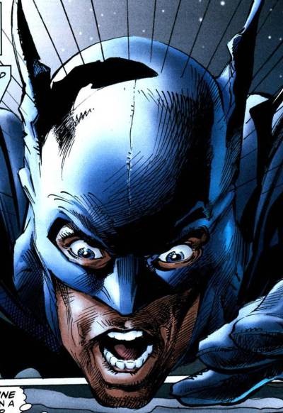 Batman Comic Face