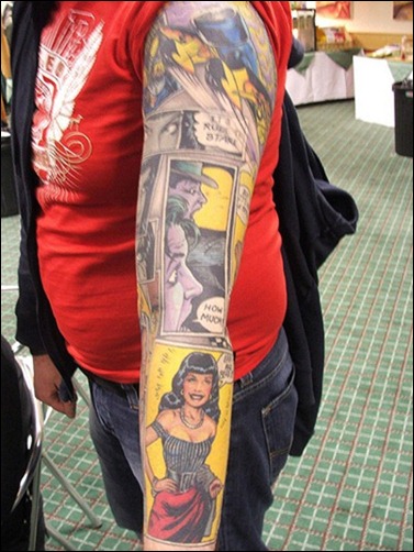 Great Comic Book Tattoos